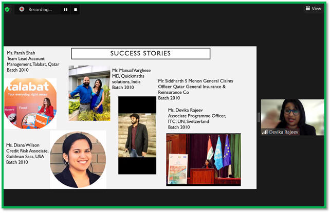 DPS-MIS Alumnae Devika Rajeev who is working at the UN at AlumniTalk shares here knowledge and ...